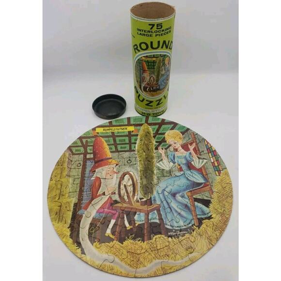 Harett-Gilmar, Inc. | Games | Vintage Storyland Puzzle Pumplestiltskin ...